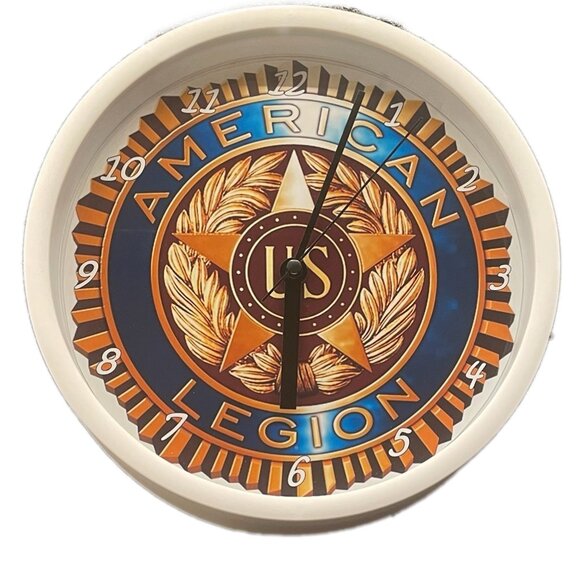 Wall Decor | American Legion 9 Wall Clock | Poshmark
